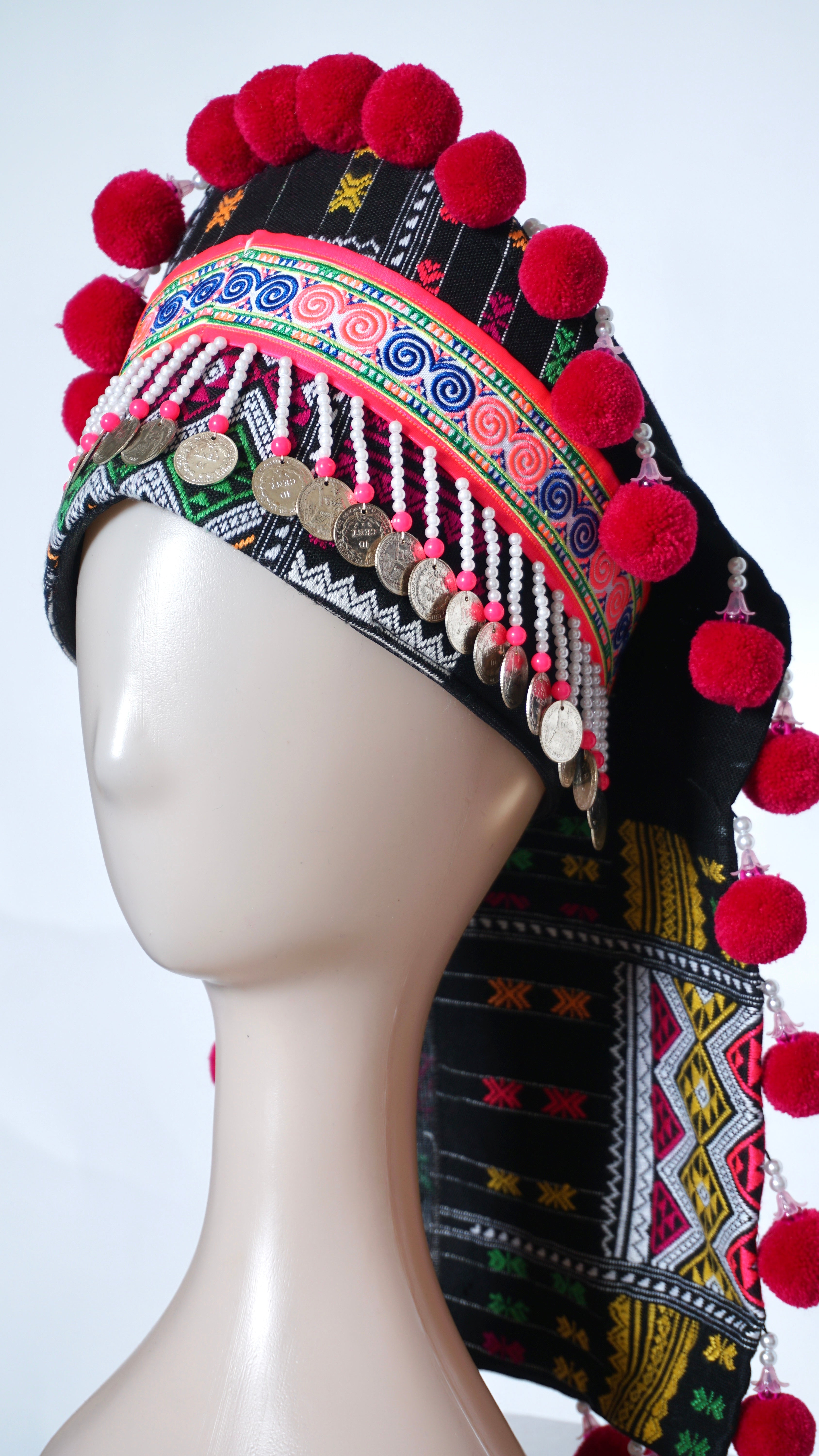 Hmong Custom Clothes - Hmong Txaij Hats