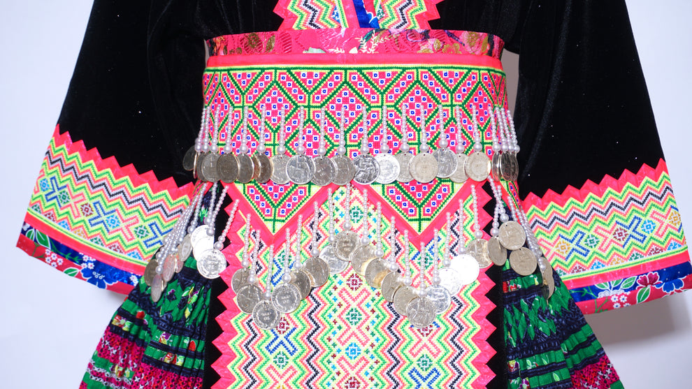 Handmade Hlab Hmong Leeg (42") – Hmong Custom Clothes